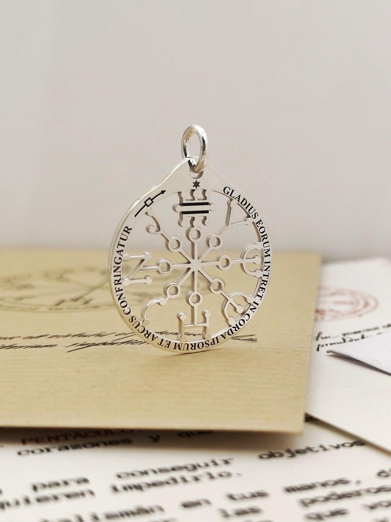 SILVER TALISMAN OF SOLOMON - FOR SUCCESS – Swami Manuel